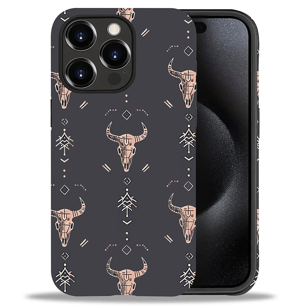 Punmada Compatible with iPhone 15 Pro Max Glossy Case For Girl Boy Full ...