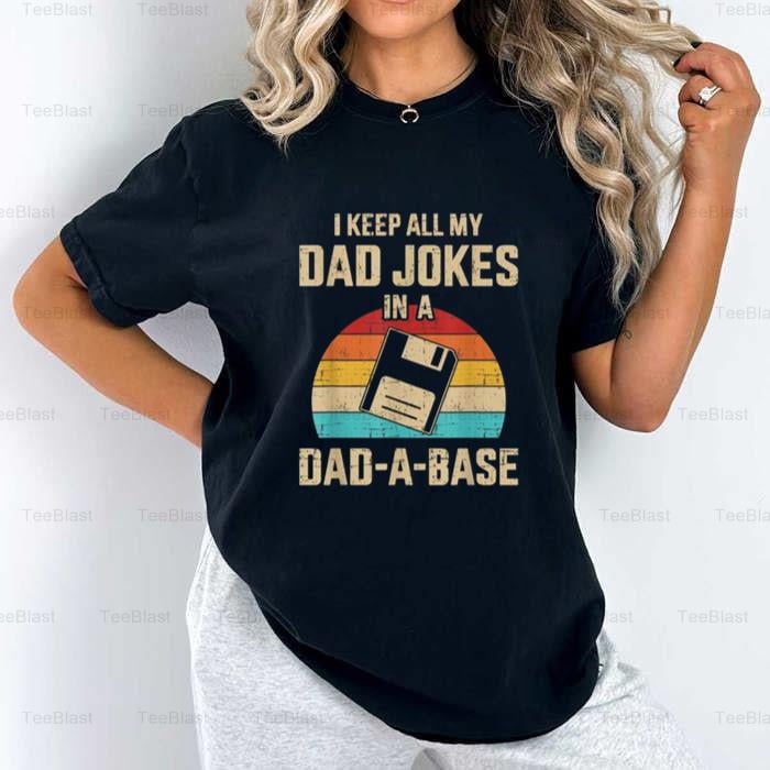 Puns Comedy Funny Dad Jokes In Dadabase Vintage Fathers Day Humor Laugh ...