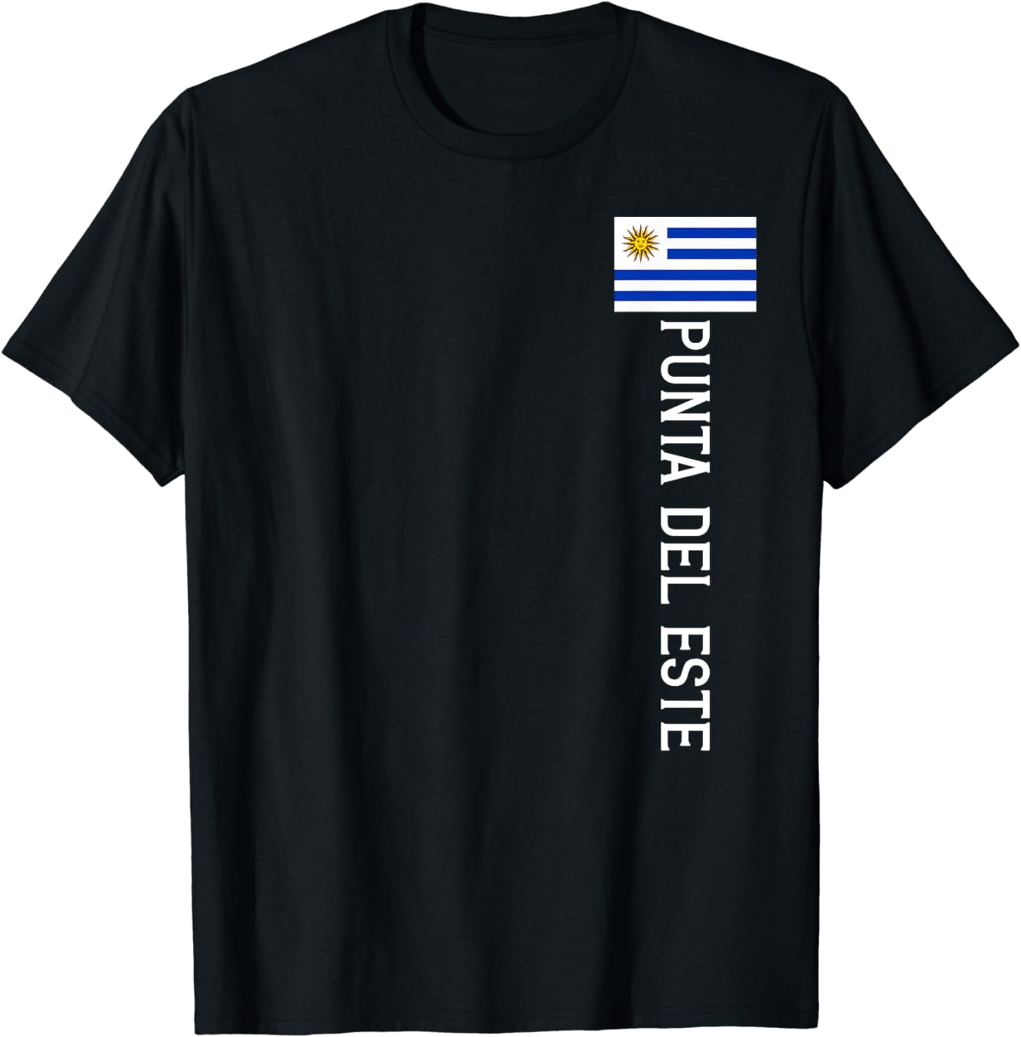 Punta del Este Uruguay Flag Emblem Escudo Bandera Crest T-Shirt ...