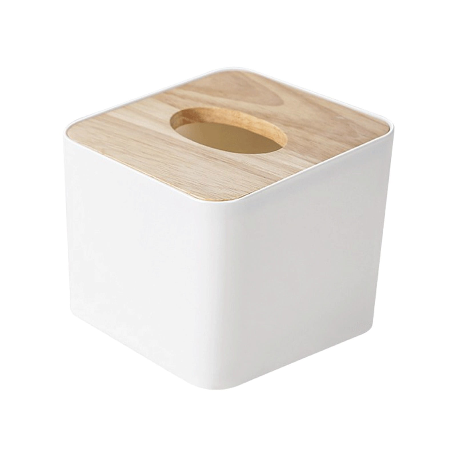 Puntoco Tissue Box Wood Tissue Box Living Room Dining Room Home Tissue ...