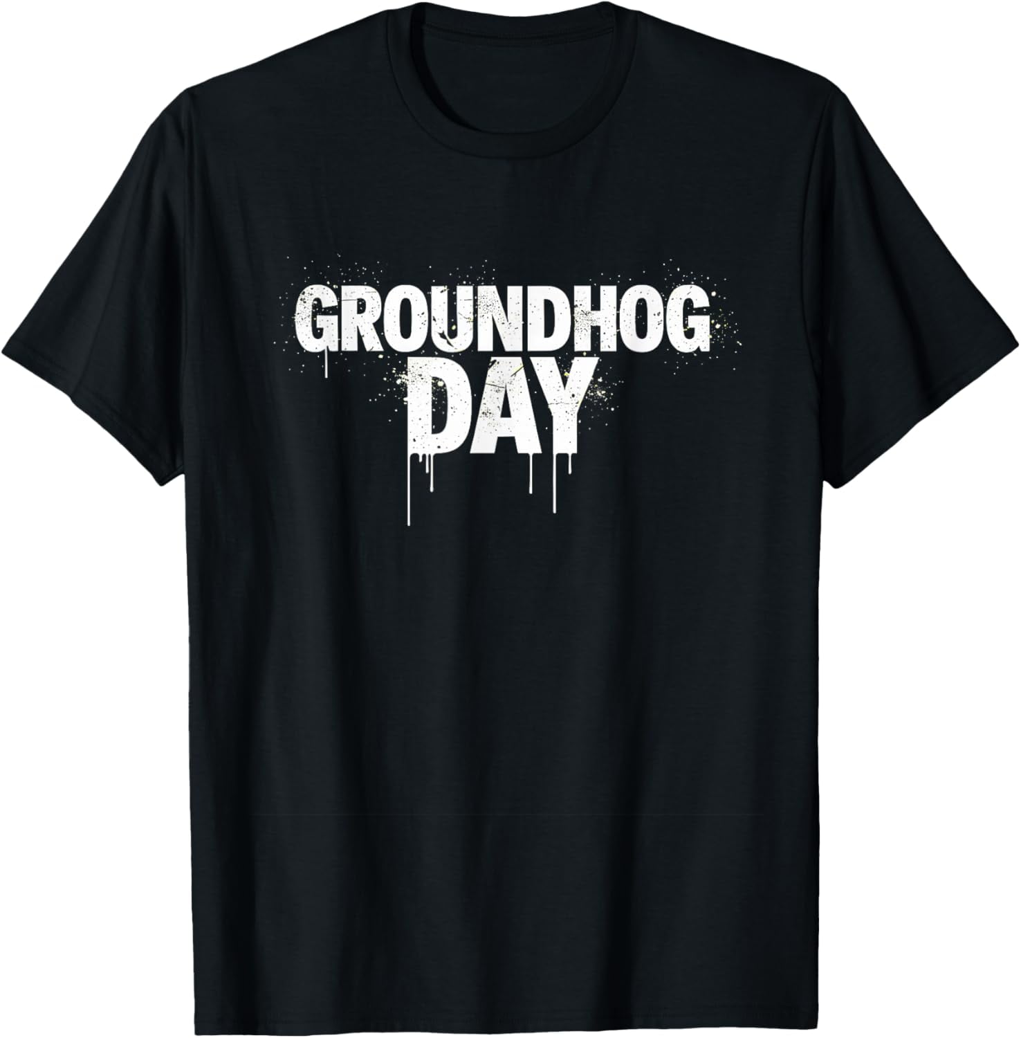 Punxy Phil's Groundhog Day Costume February 2nd Retro Text T-Shirt ...