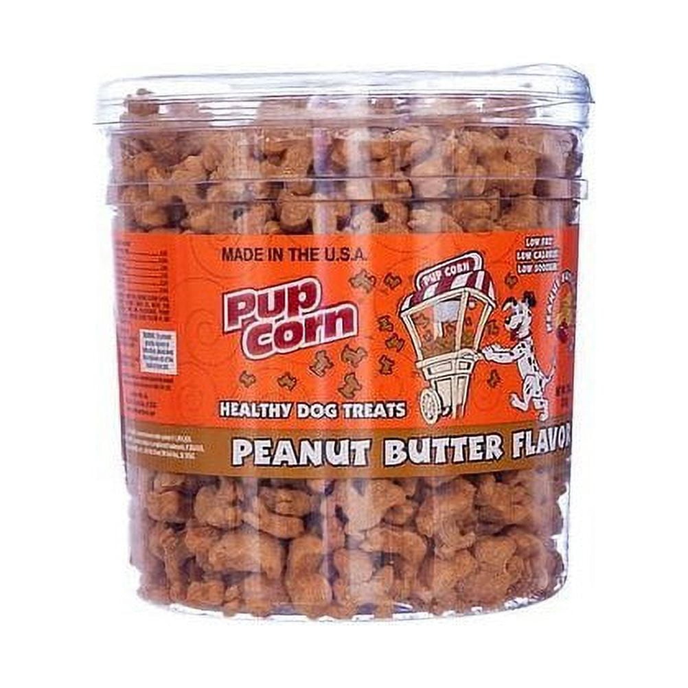 Pup Corn Healthy Dog Treats Peanut Butter, 30.0 OZ - Walmart.com