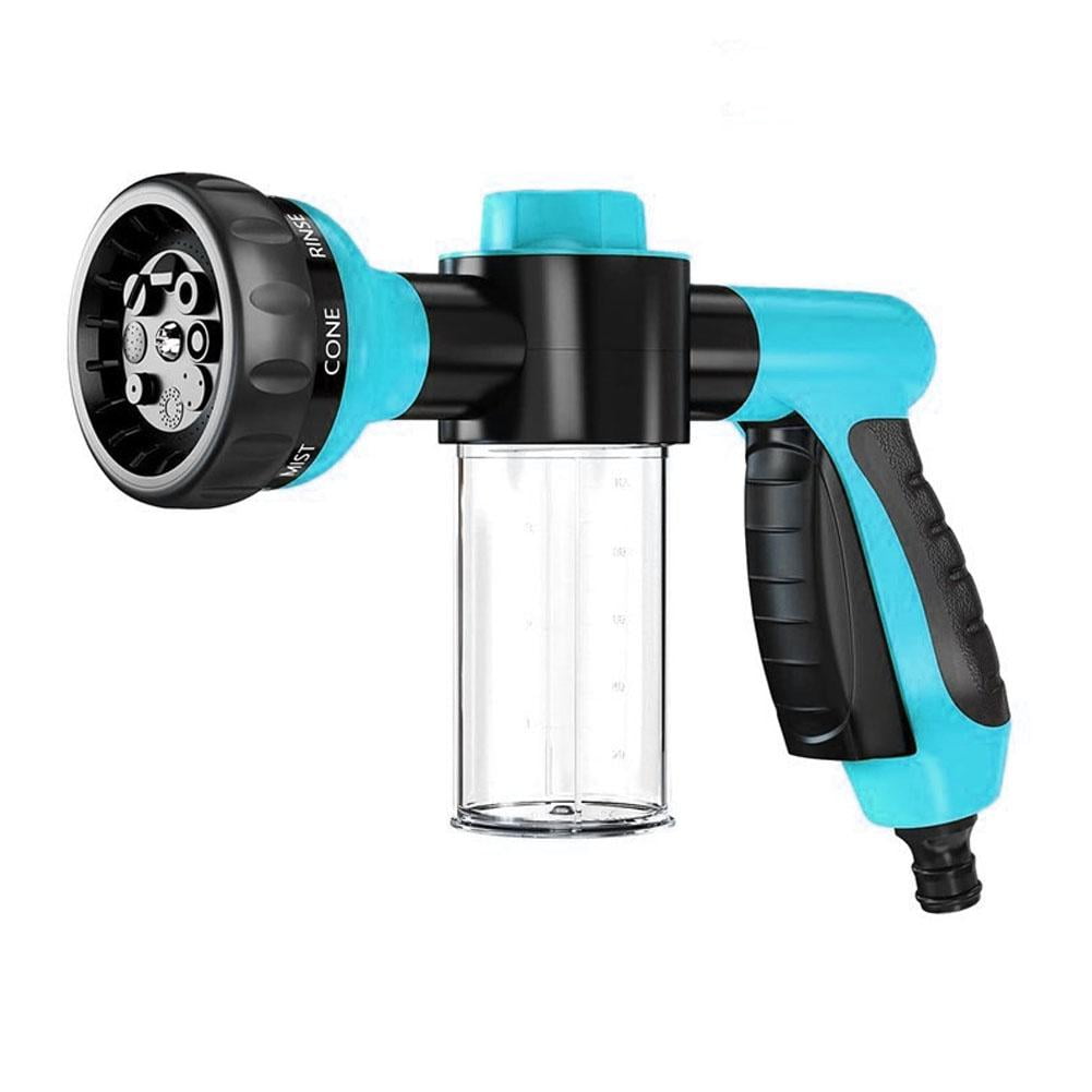 Pup Jet Dog Wash Hose Nozzle Attachment - Adjustable 8 Foam Spray with ...