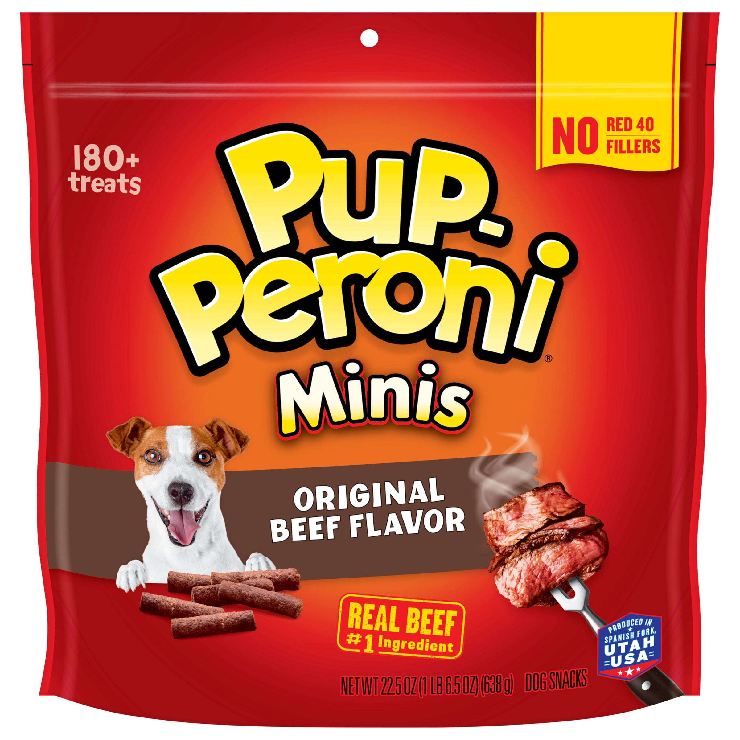 Pup-Peroni Minis Beef Flavor Dog Snacks, 22.5oz Bag - Walmart.com