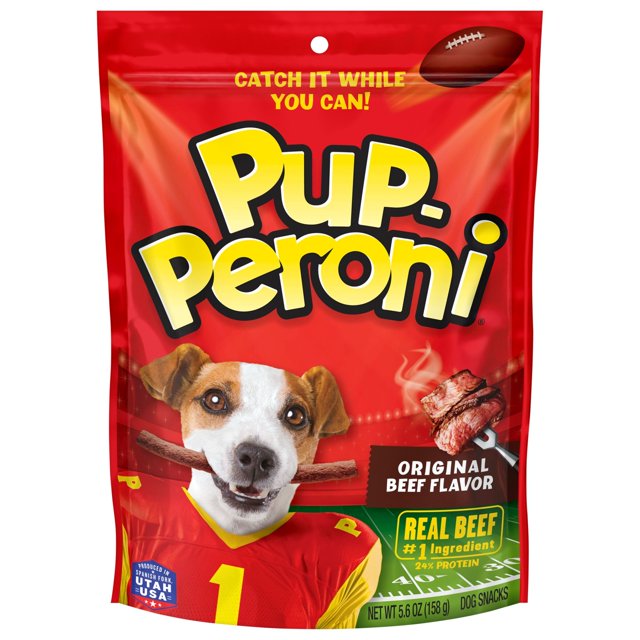 Pup-Peroni Canine Big Doggy Snacks, Original Beef Flavor Dog Treats, 5 ...