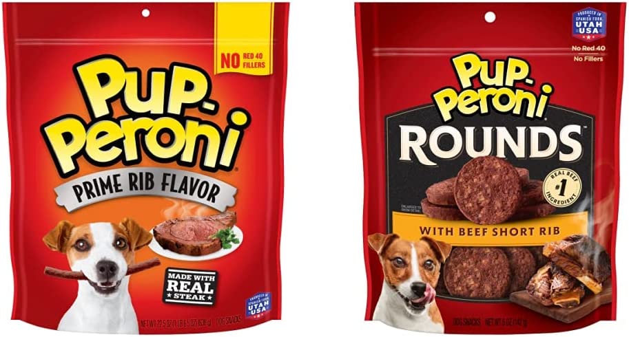 Pup-Peroni Original Lean Beef Flavor Dog Treats 22.5 Ounce Bag ...