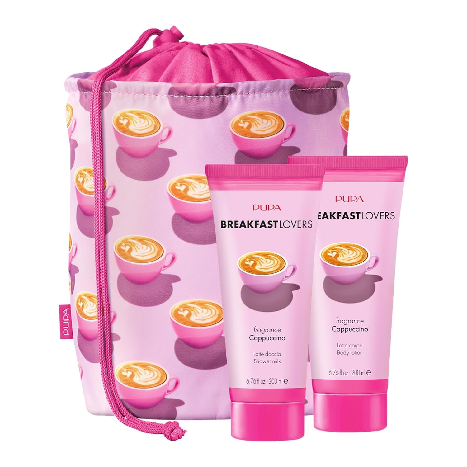 Pupa Milano Breakfast Lovers Set, Gift Sets for Women, Cappuccino, 3 Pc ...