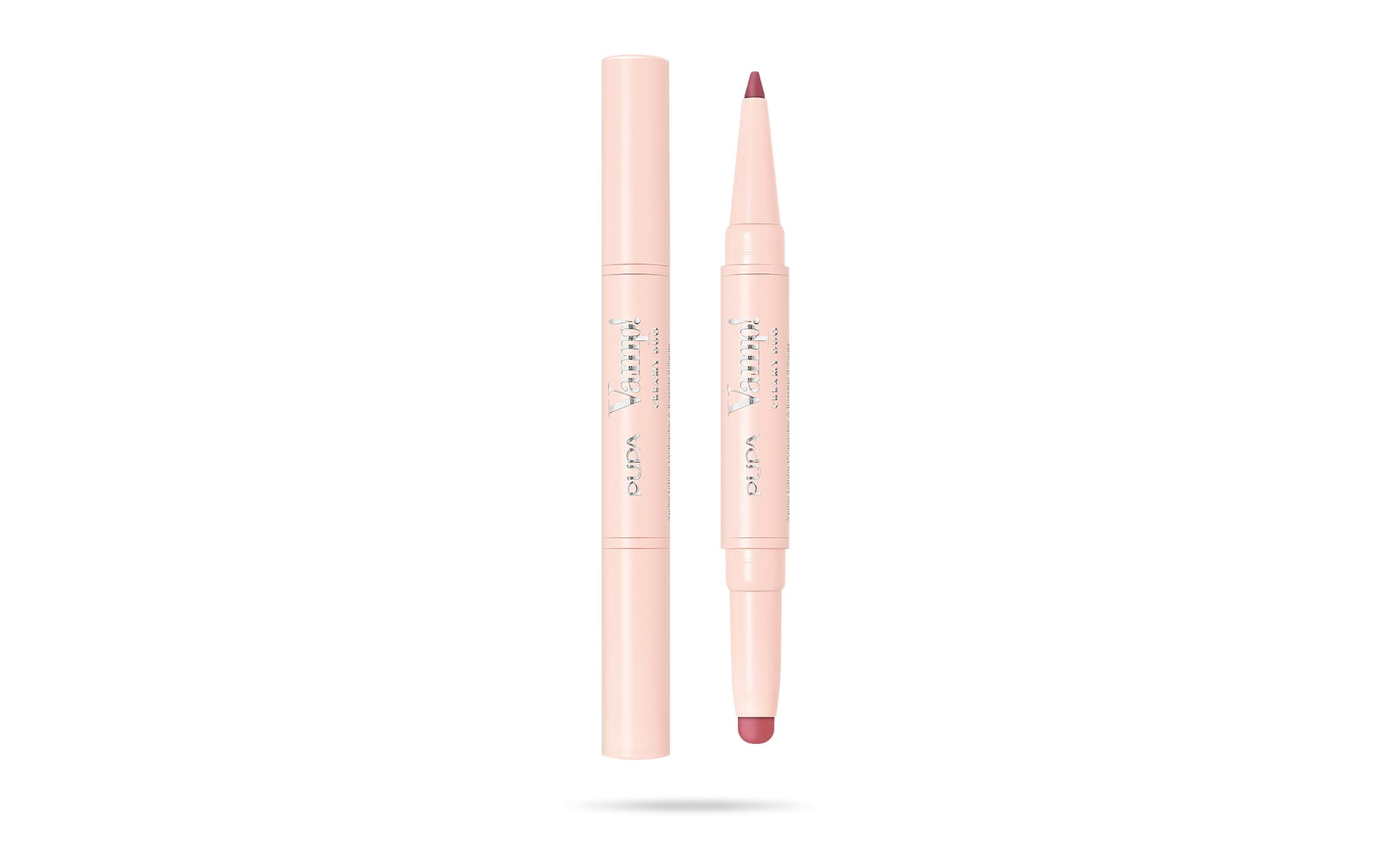 Pupa Milano Vamp! Creamy Duo, 008 Vintage Rose, 1 Pc - 2 in 1 Lipstick ...