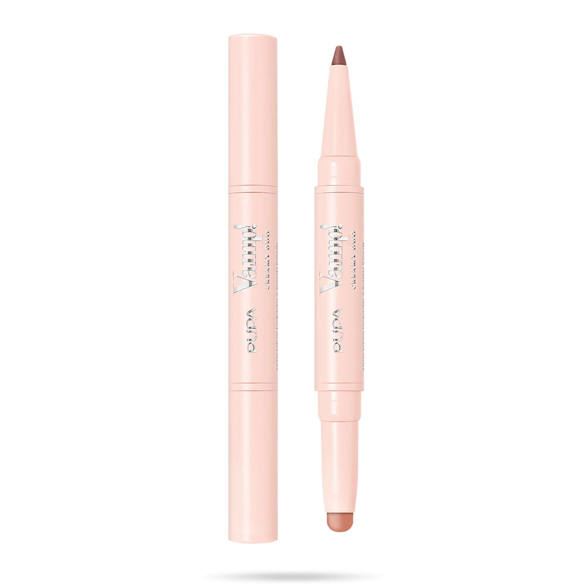 Pupa Milano Vamp! Creamy Lipstick and Lip Pencil Duo, 002 Medium Nude ...