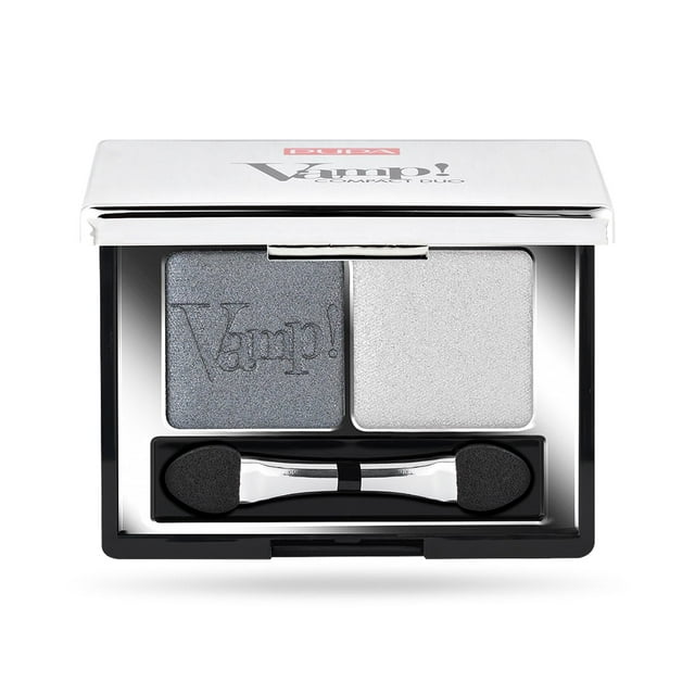 Pupa Milano Vamp! Eyeshadow Compact Duo 009 Silver Stone - Light ...