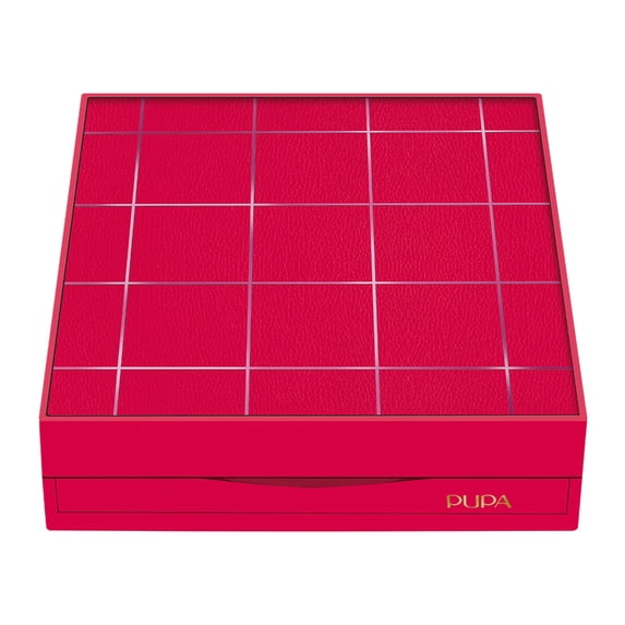 Pupa Milano Pupart M Make-Up Palette, Girls Makeup Kit, 003 Red, 0.4 oz ...