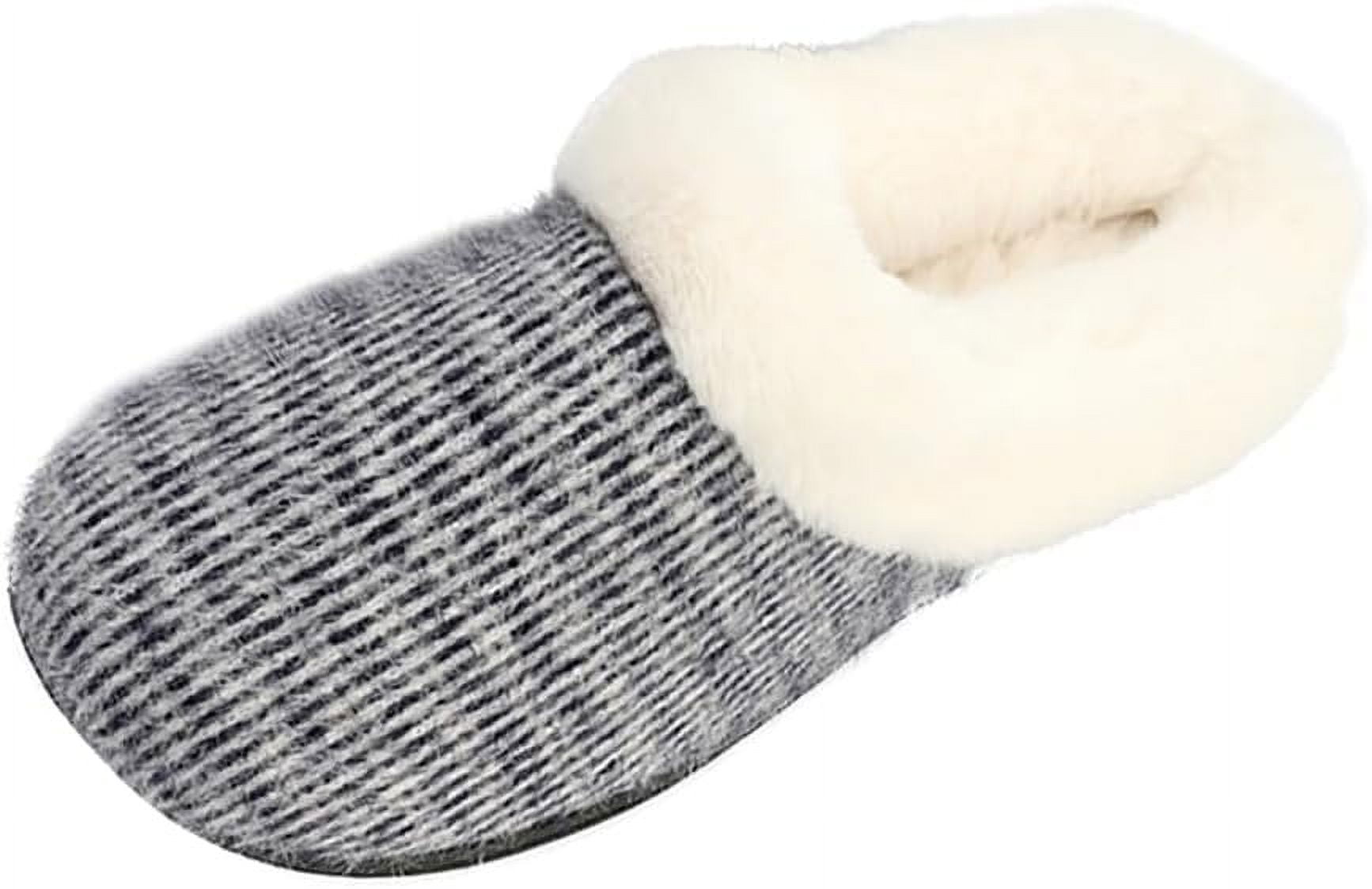 Pupeez Kid's Girl Memory Foam Comfort Plush Fleece Lined House Slipper ...
