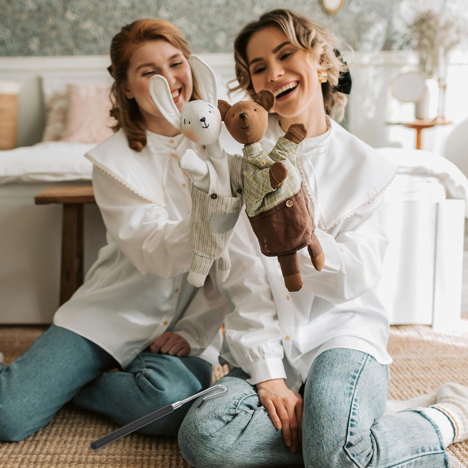 Puppet Control Rods, Adjustable Arm Handles for Small/Large Puppets ...