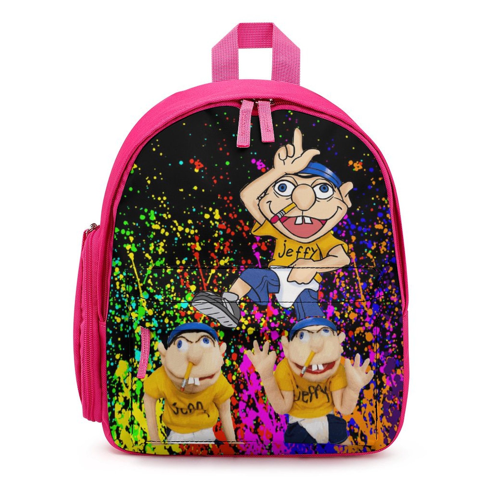 Puppet Jeffy SML Adjustable Daypack Backpack Lightweight Satchel Travel ...