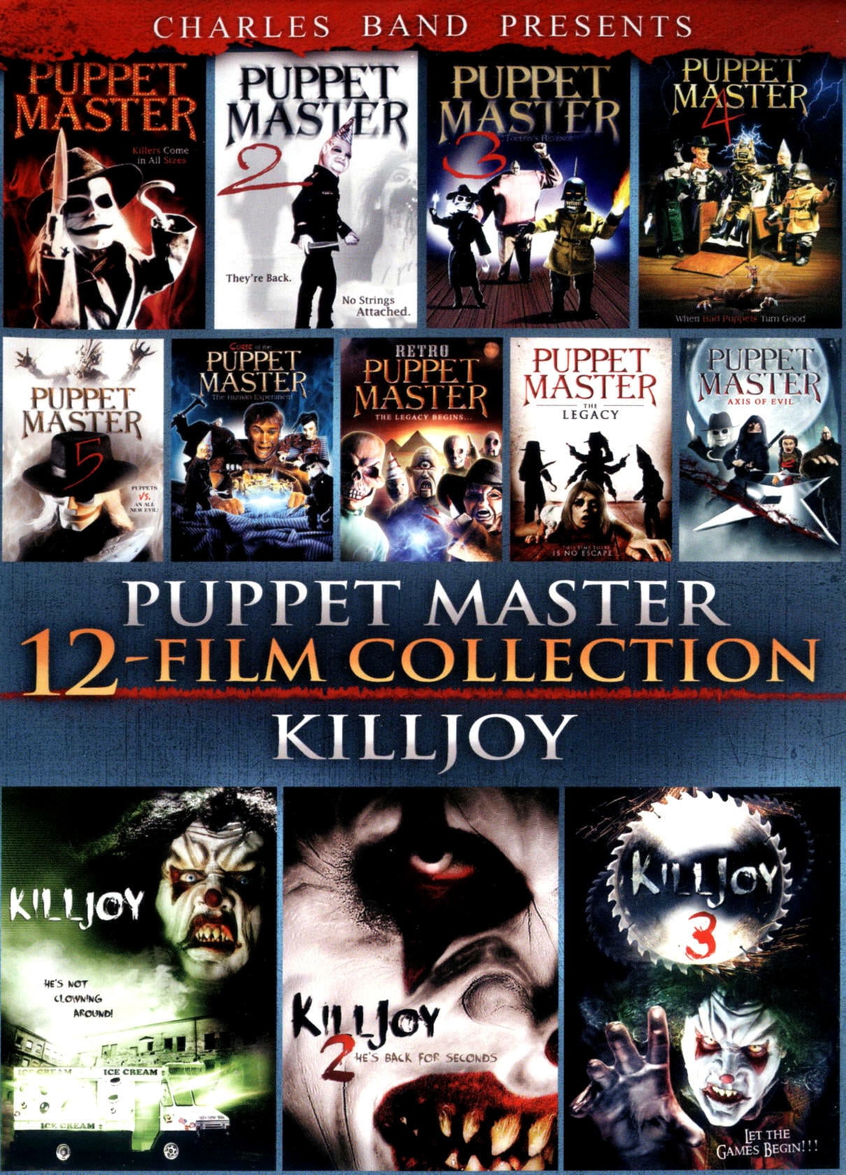 Puppet Master & Killjoy 12-Film Collection (DVD) - Walmart.com