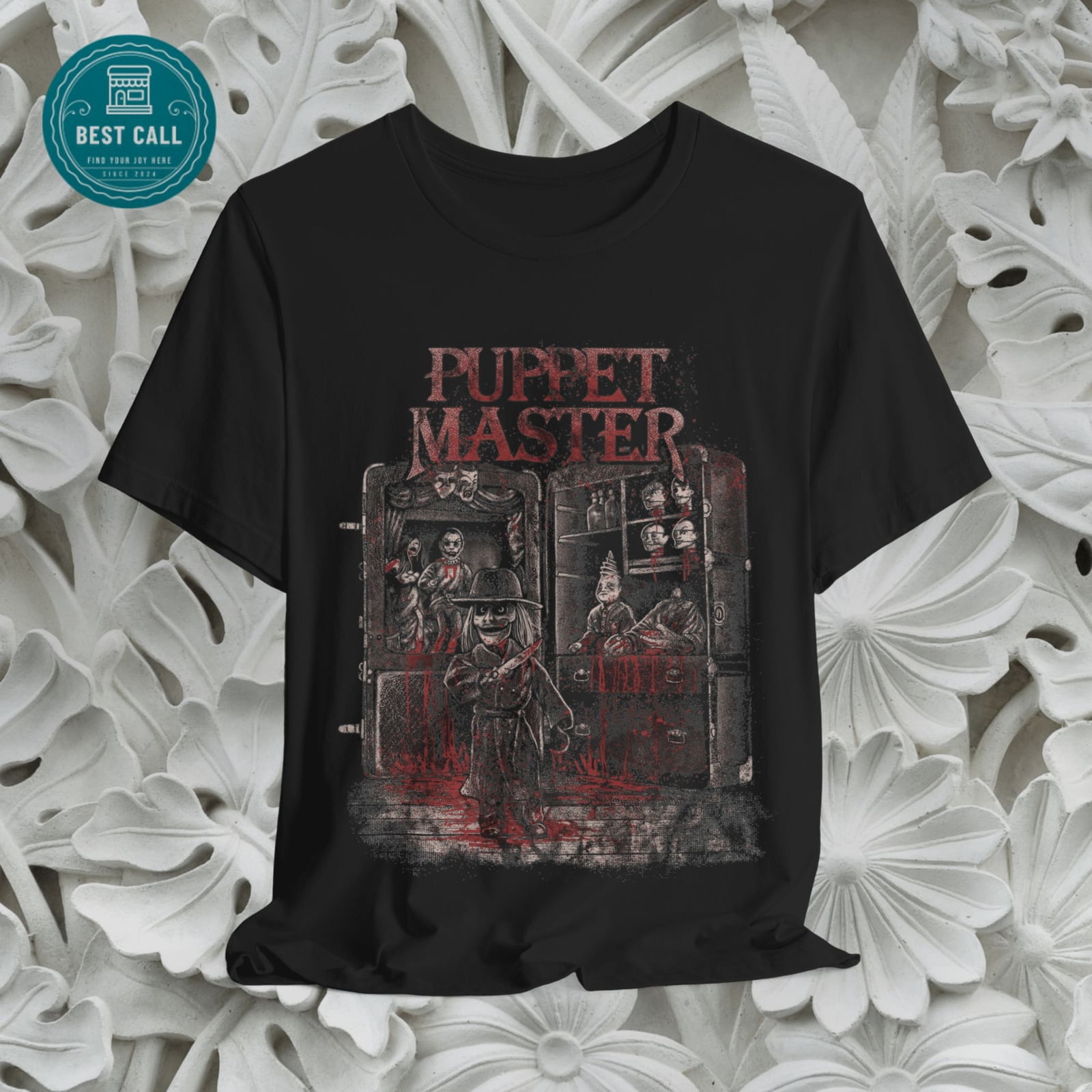 Puppet Master Movie T-shirt,Demonic Toys,Horror Movie,Series,Puppet ...
