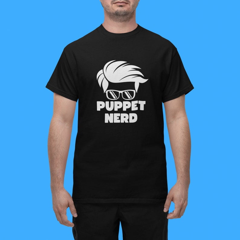 Puppet Nerd Shirt, Master Hand Puppet Tee, Dragon Puppet T-Shirt ...