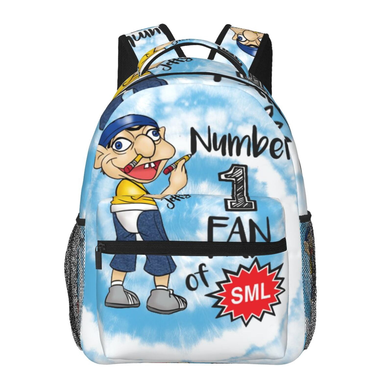Puppet SML Jeffy Adjustable Laptop Backpack School Student Book Bag ...