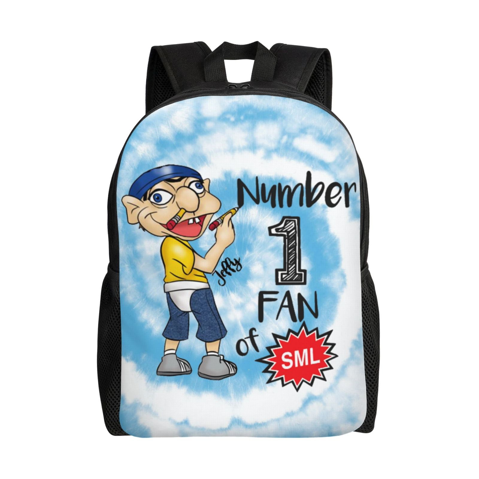 Puppet SML Jeffy Backpack Laptop School Bag Student Satchel Lightweight ...