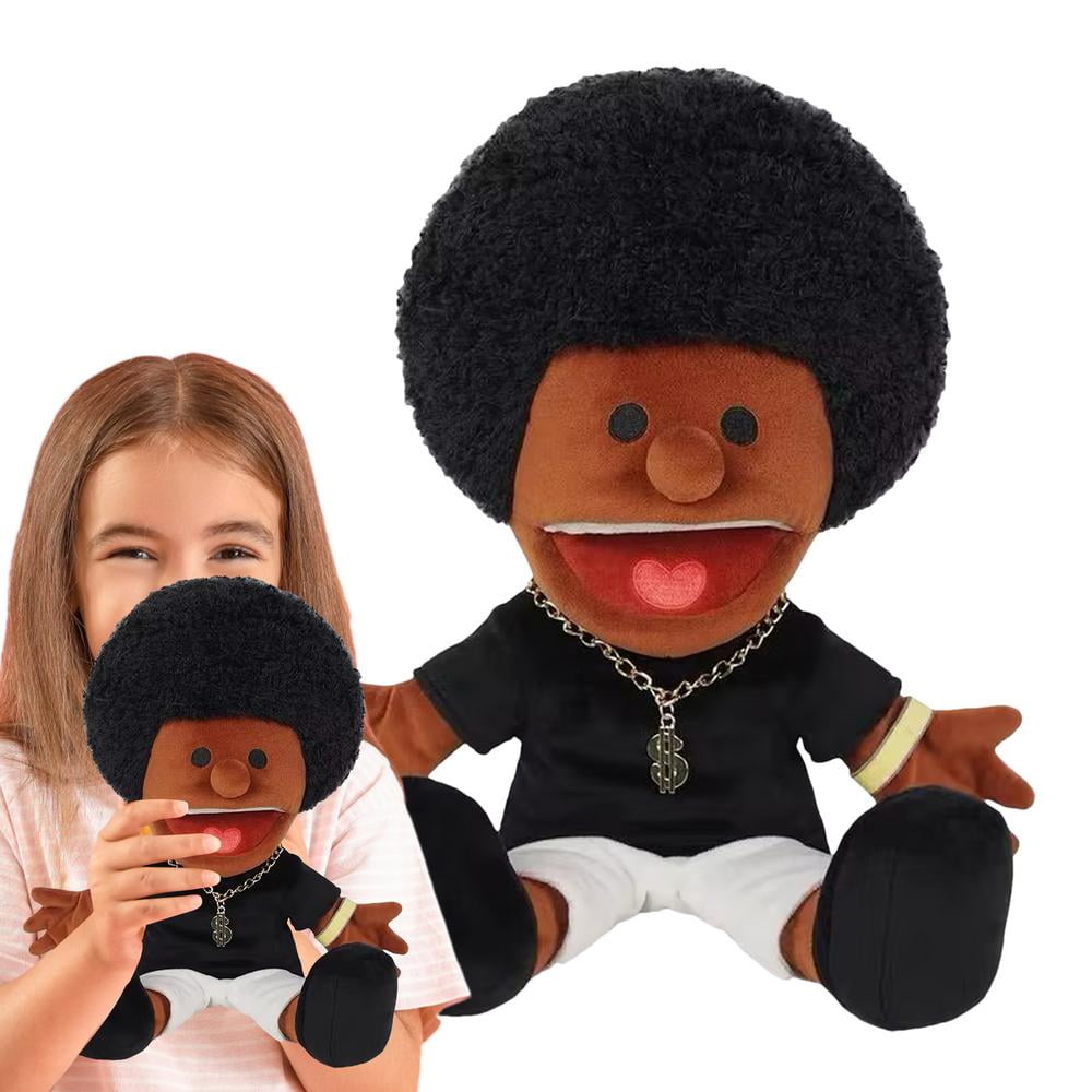 Puppet Soft Plush Toy,Large Jeffy Boy Hand Puppet Children Soft Doll ...