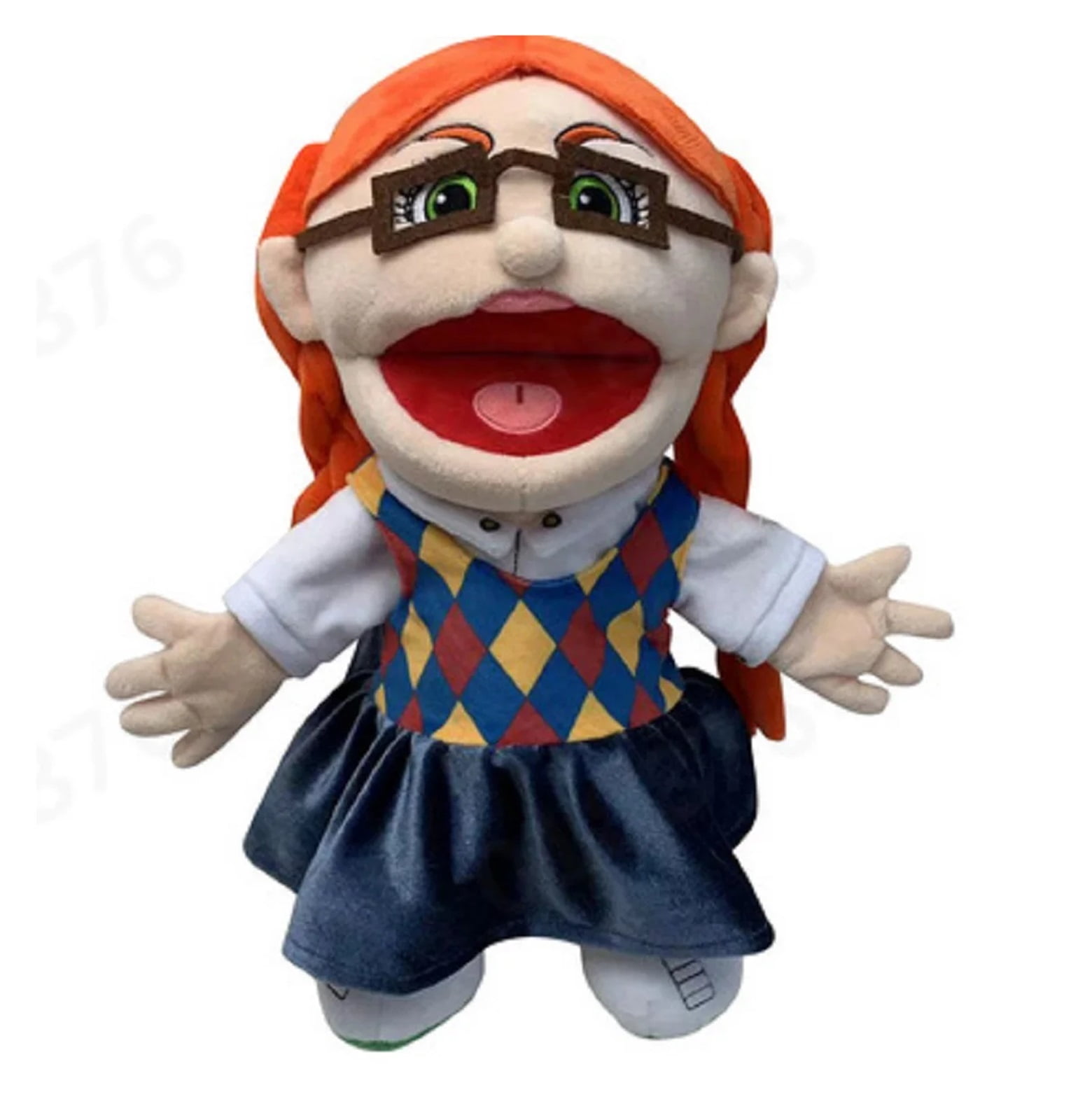 Puppet doll Puppet Doll Role-play Activities Mouth Props Cook Police ...