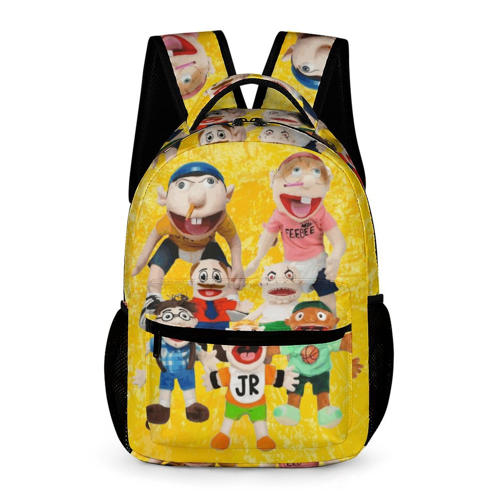 Puppets SML Jeffy Backpack Daypack Schoolbag Student Bookbag Satchel ...