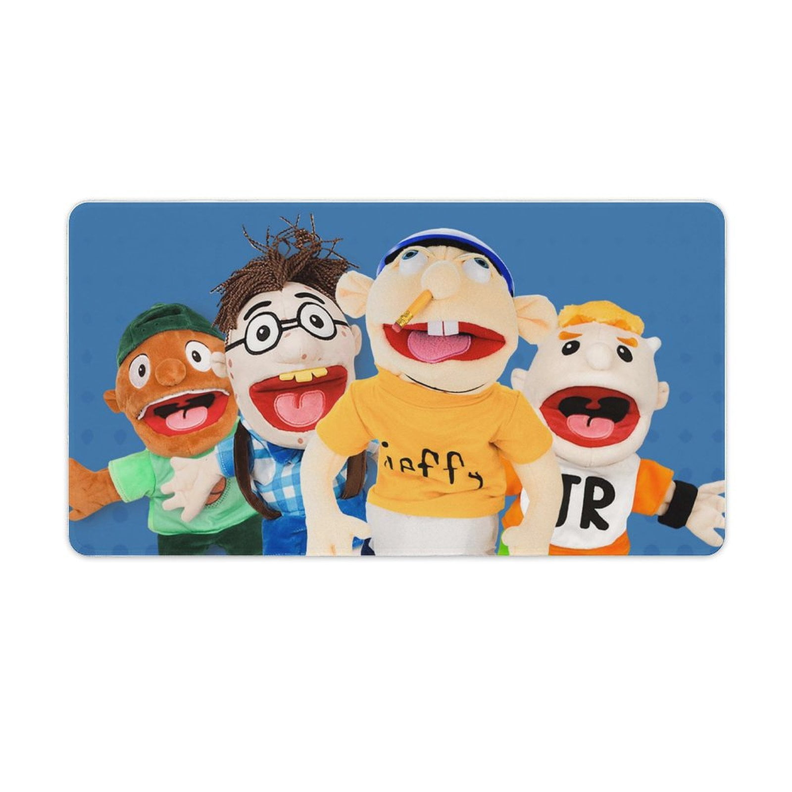 Puppets SML Jeffy Extended Gaming Mouse Pad No-sliped Large Desk Mat ...