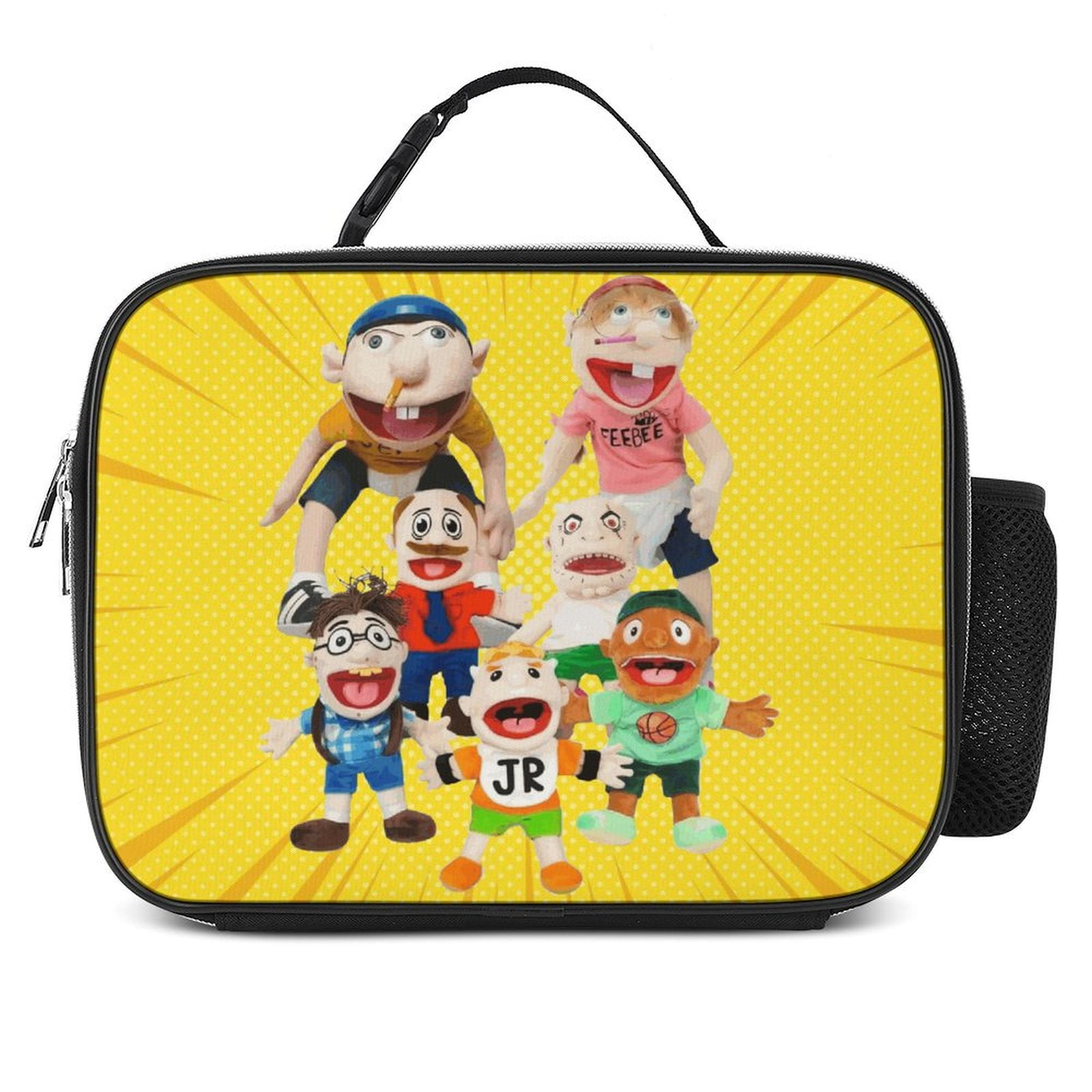 Puppets SML Jeffy Insulated Portable Lunch Bag Bento Bag Lunchbag Lunch ...