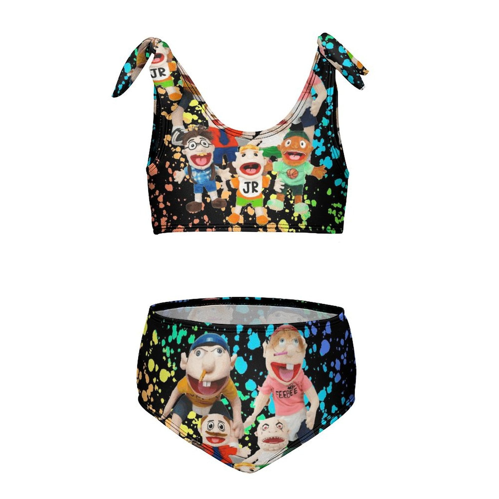 Puppets SML Jeffy Kid's Swimwear Two Piece Swimsuit Summer Beach ...
