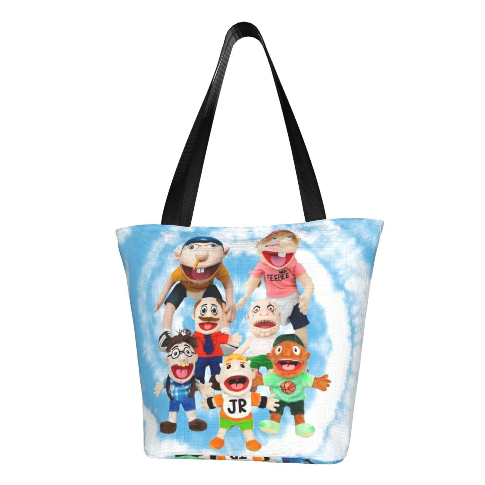 Puppets SML Jeffy Women's Tote Bag Large Capacity Shoulder Handbag For ...