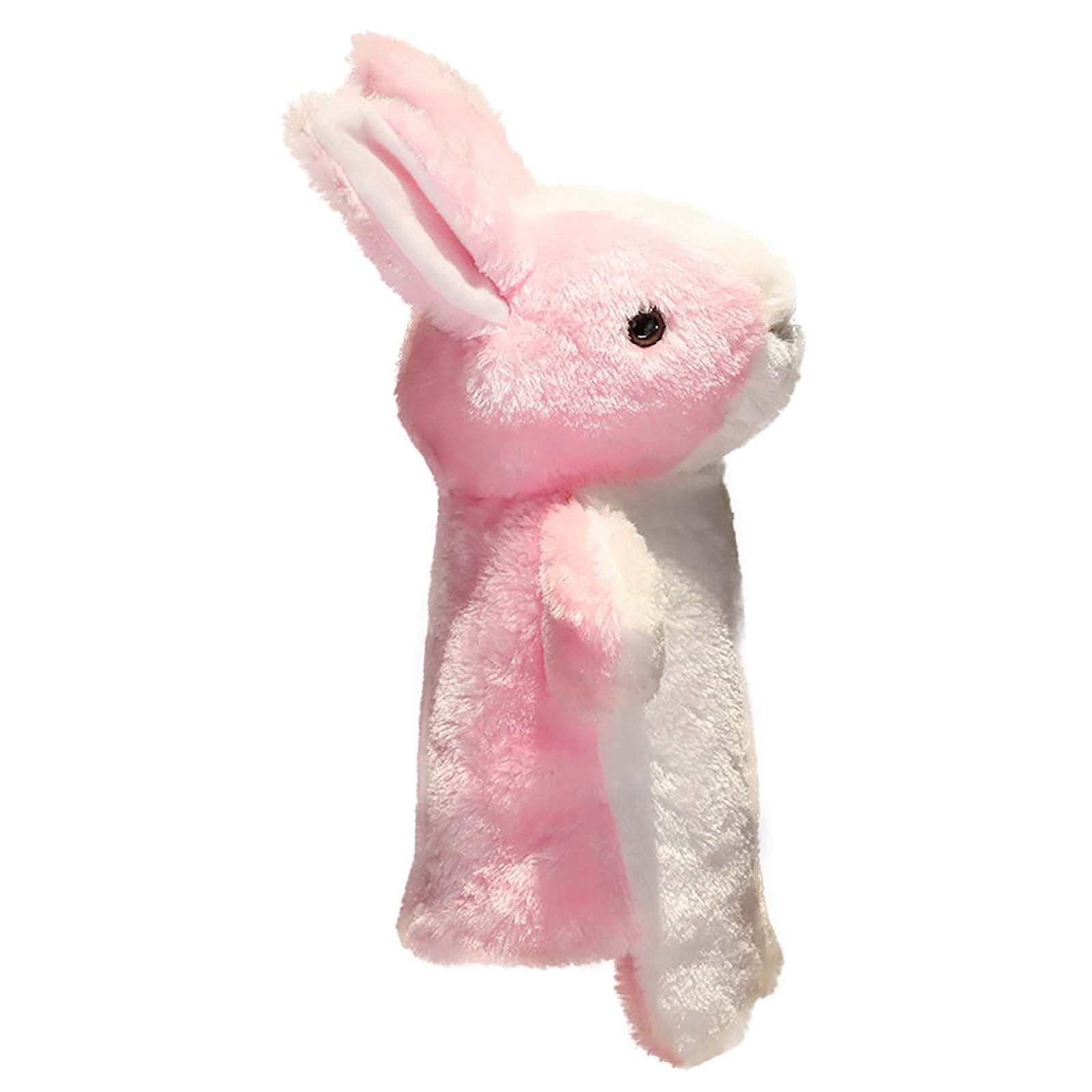 ILJNDTGBE Easter Bunny Children's Hand Puppet Doll Comfort Toy Movable ...