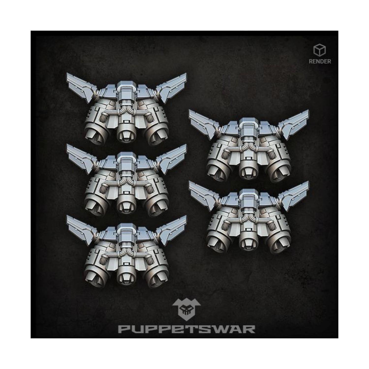 Puppetswar Jet Packs New - Walmart.com