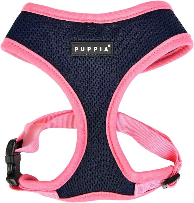 Puppia Soft Harness II - Navy - M - Walmart.com