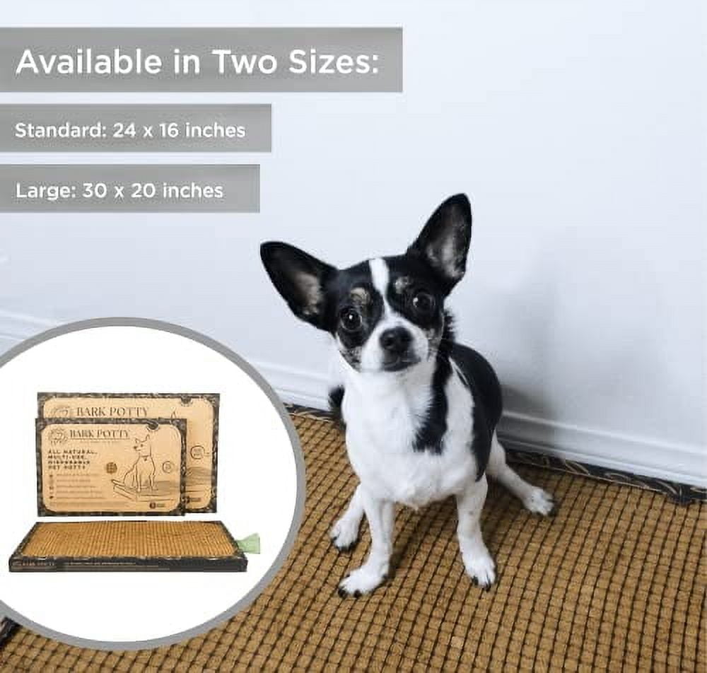 Puppy Bark Potty Disposable Dog Potty - Multi-Use, Odor Neutralizing ...
