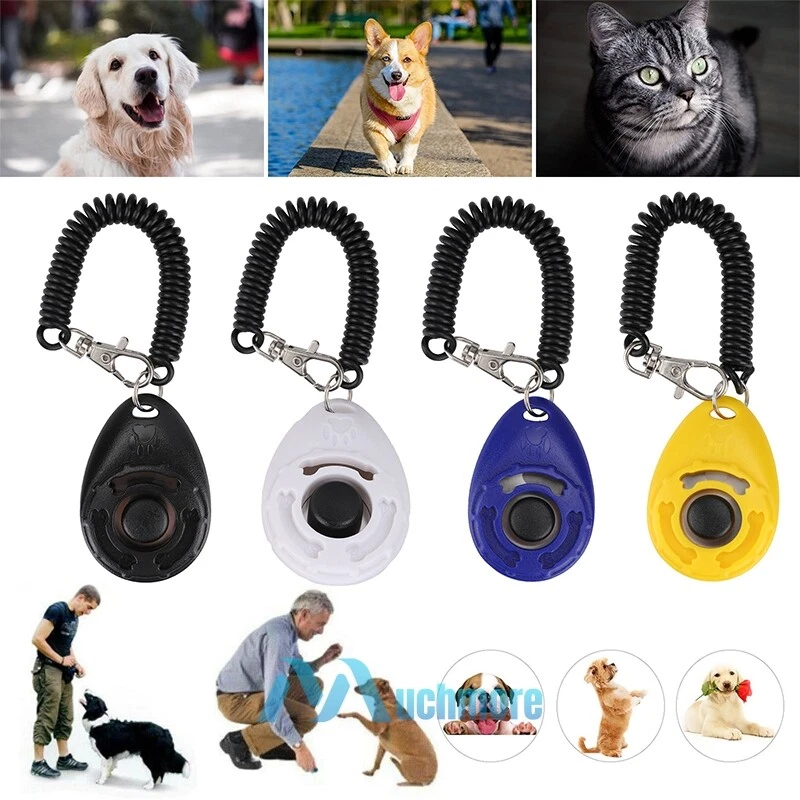 Puppy Cat Dog Pet Training Clicker Obedience Aid Training Tool With ...
