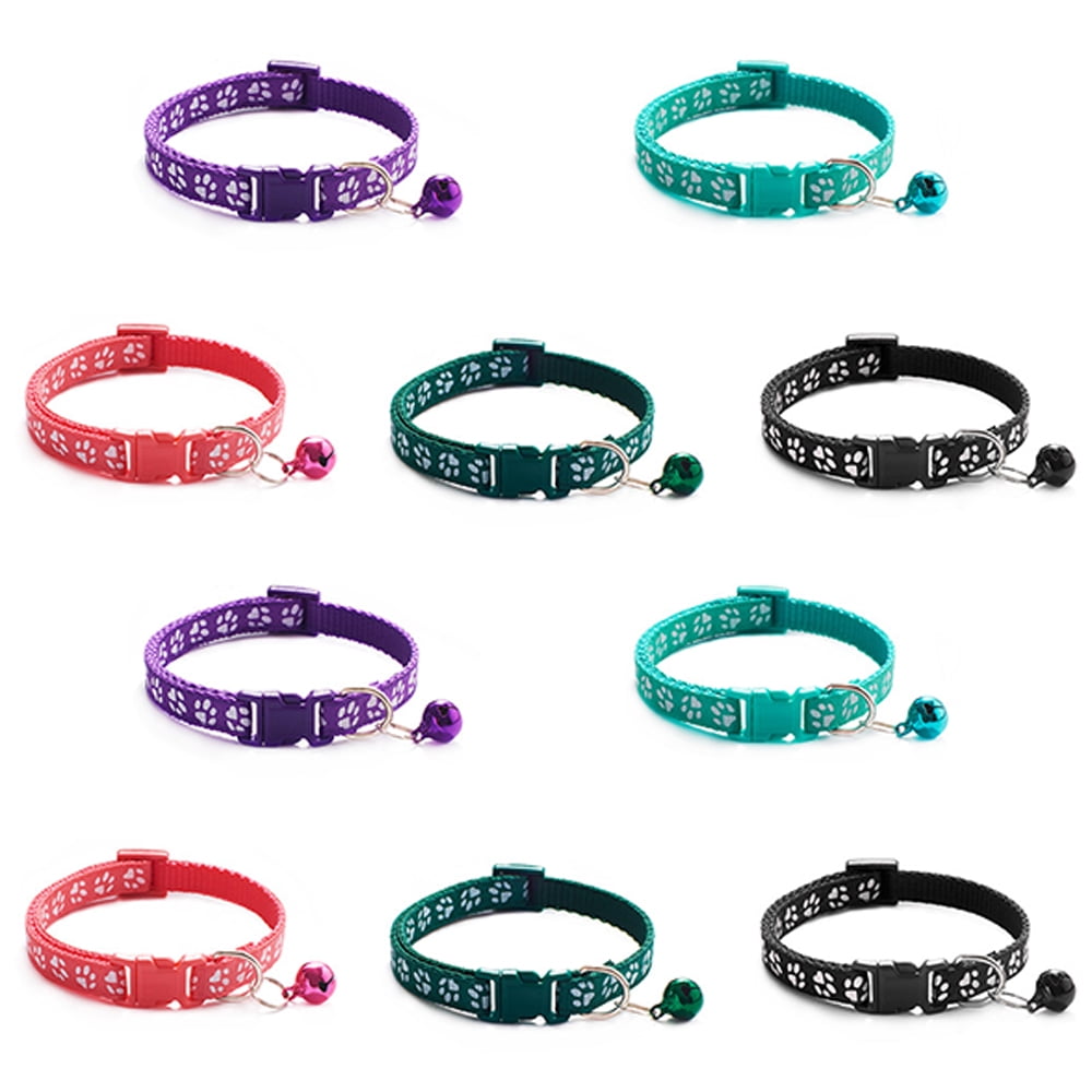 Puppy Collars, Soft Nylon Litter Identification Dog Collars for Newborn ...