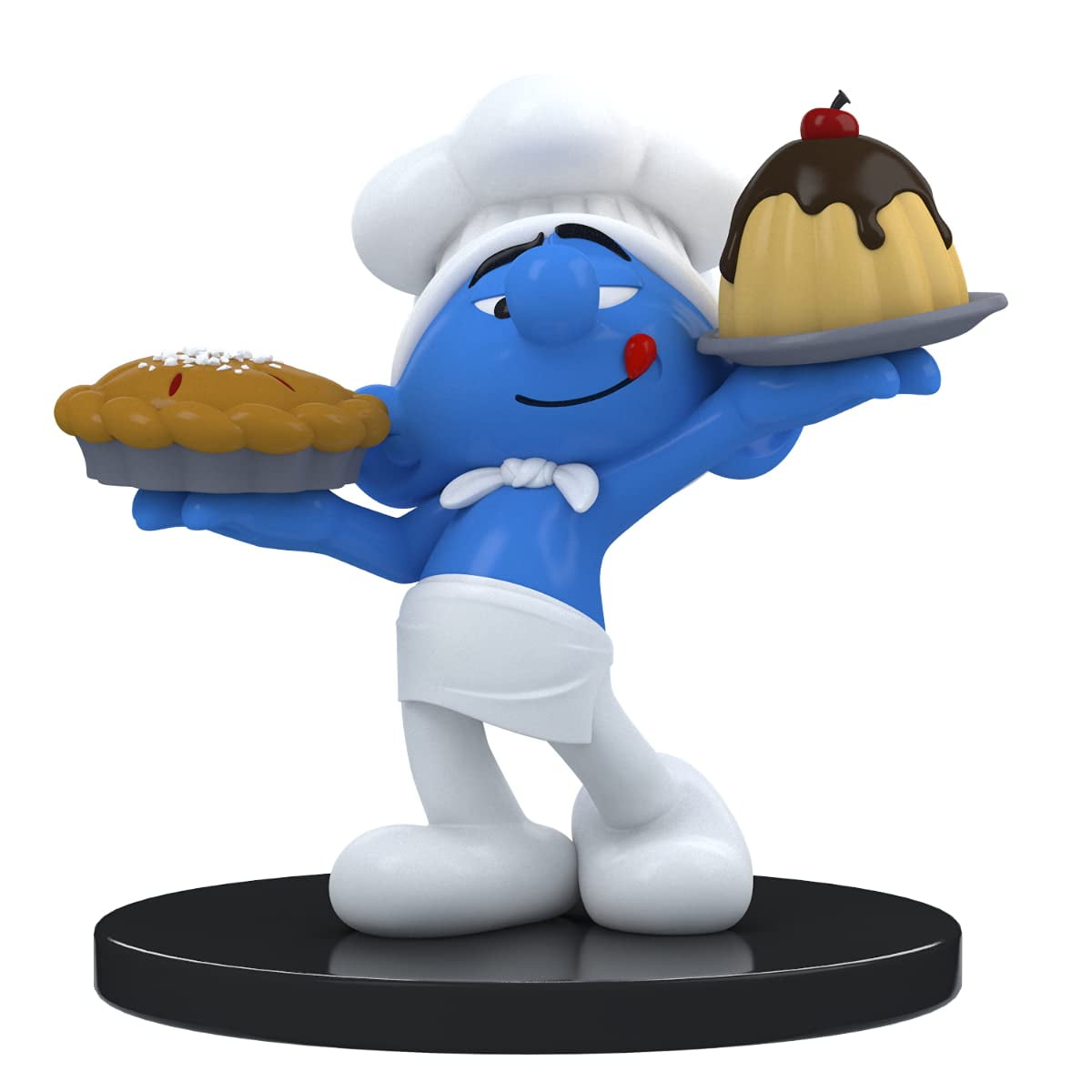 Puppy Collectible figurine The Smurfs, The Smurf Chef Cooker 11cm (2021 ...