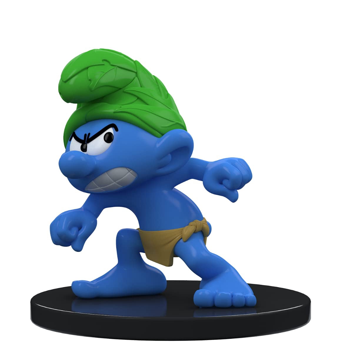 Puppy Collectible figurine The Smurfs, The Wild Green Smurf 11cm (2021 ...