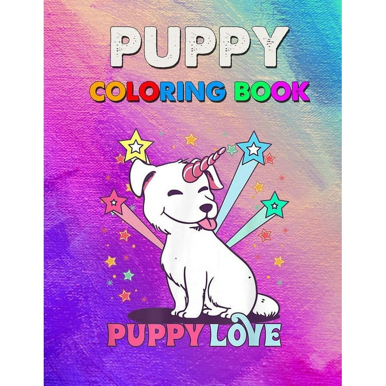 puppy love coloring book