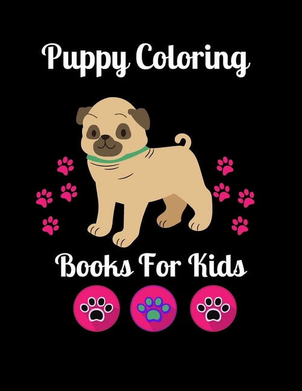 Puppy Coloring Books for Kids: Cute Puppy Coloring Book, Lucrative ...
