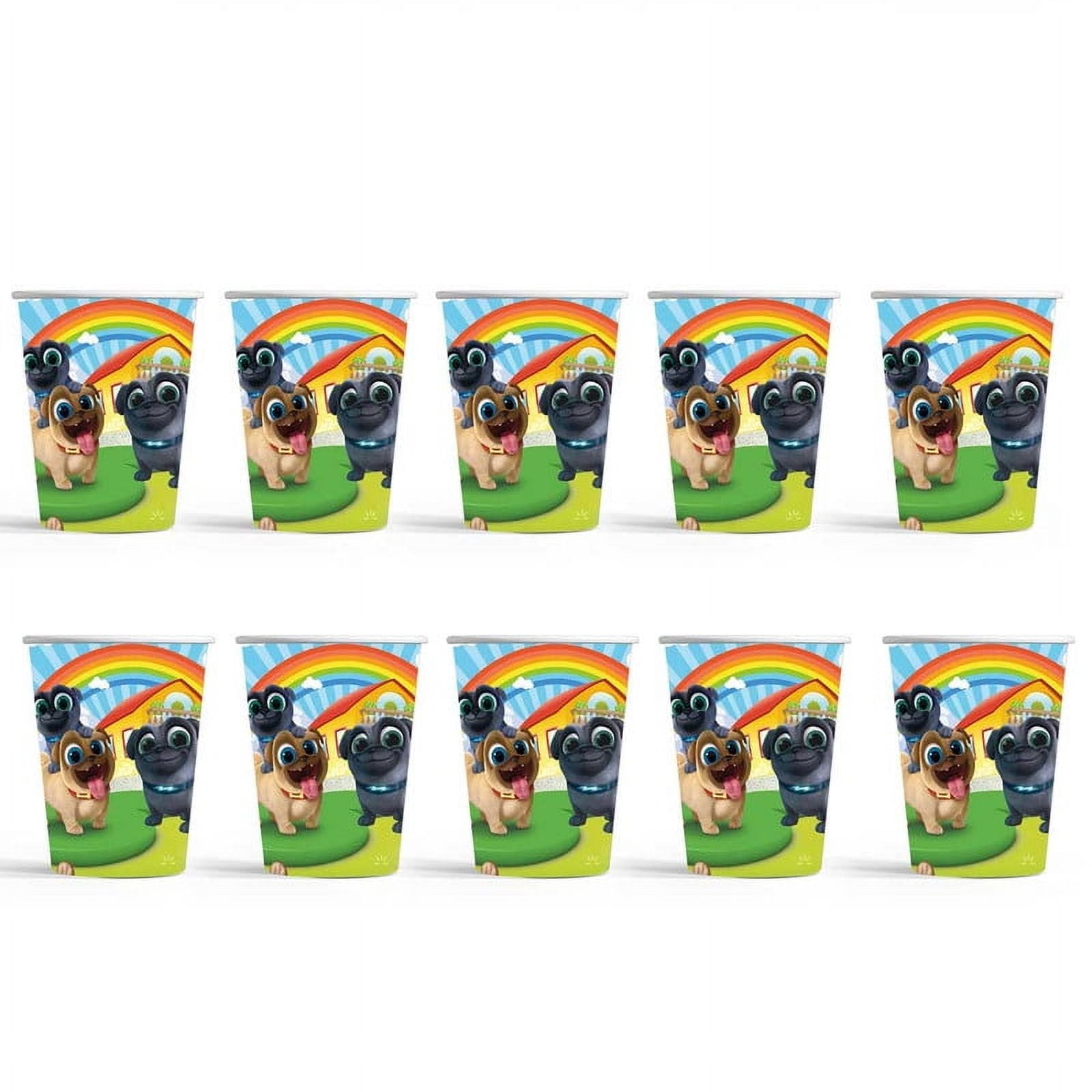 Puppy Dog Pals Birthday Party Supplies Cups Tableware Disposable Paper ...