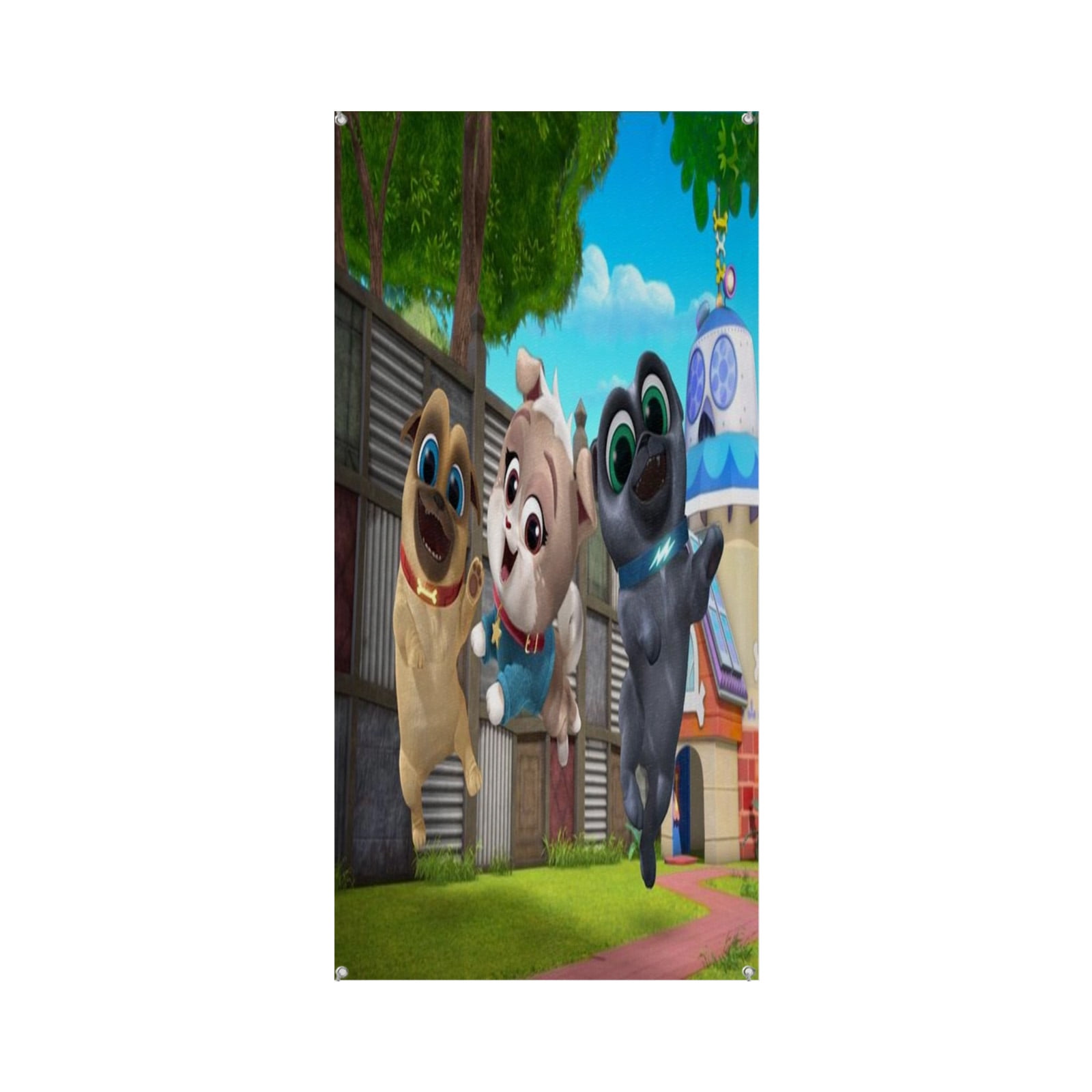 Puppy Dog Pals Door Cover Decoration Door Banner Sign Door Backdrop for ...