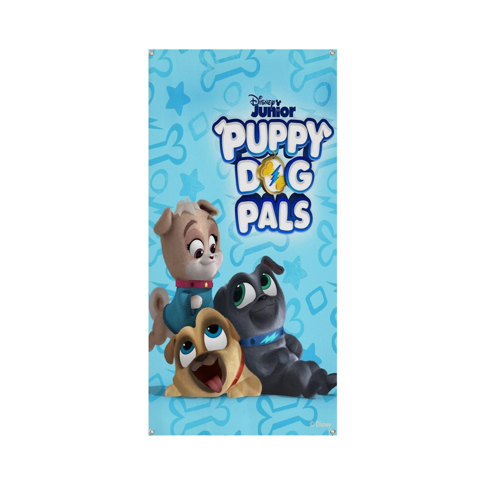 Puppy Dog Pals Door Cover Decoration Door Banner Sign Door Backdrop for ...