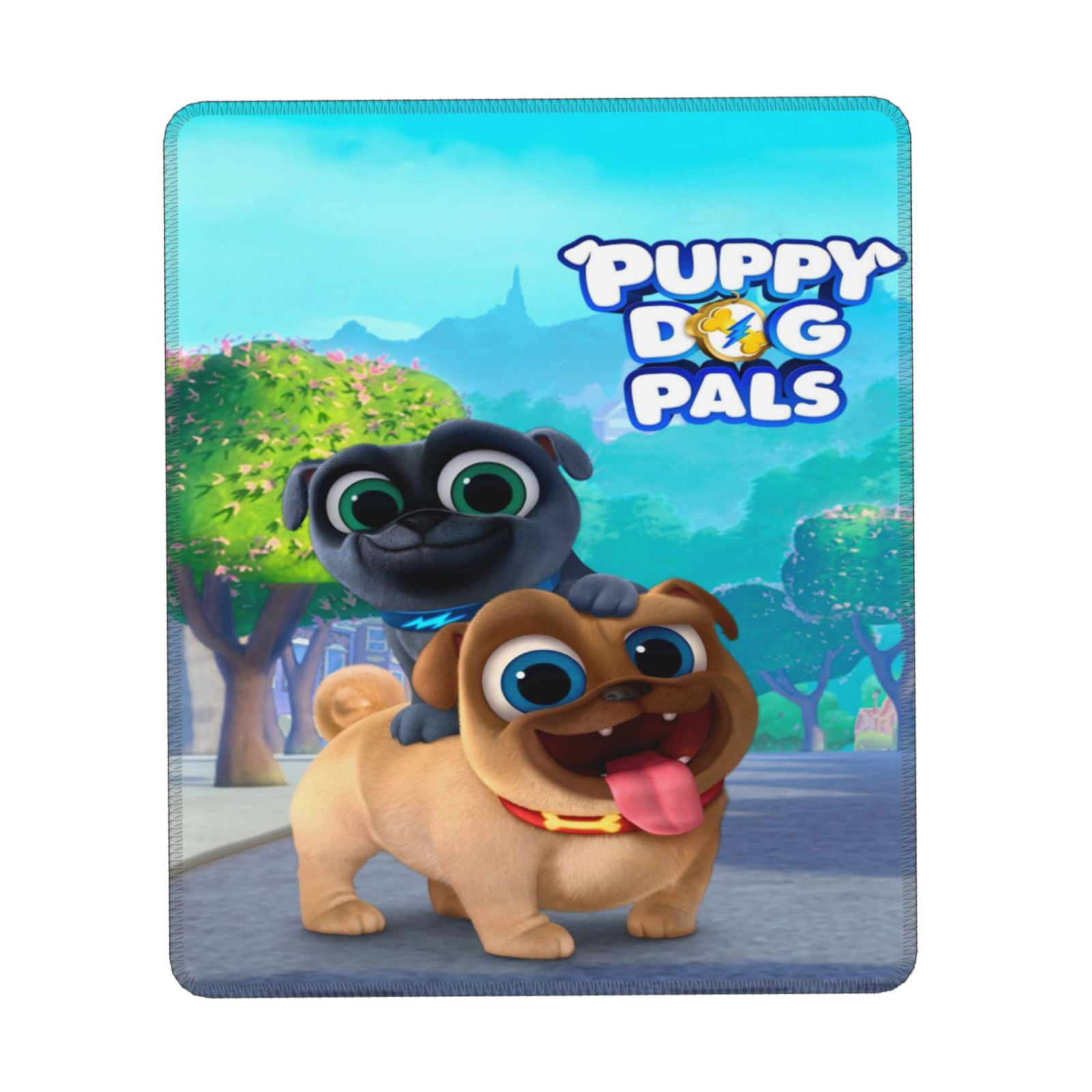Puppy Dog Pals Mouse Pad Personalized Gaming Mouse Mat With Stitched ...