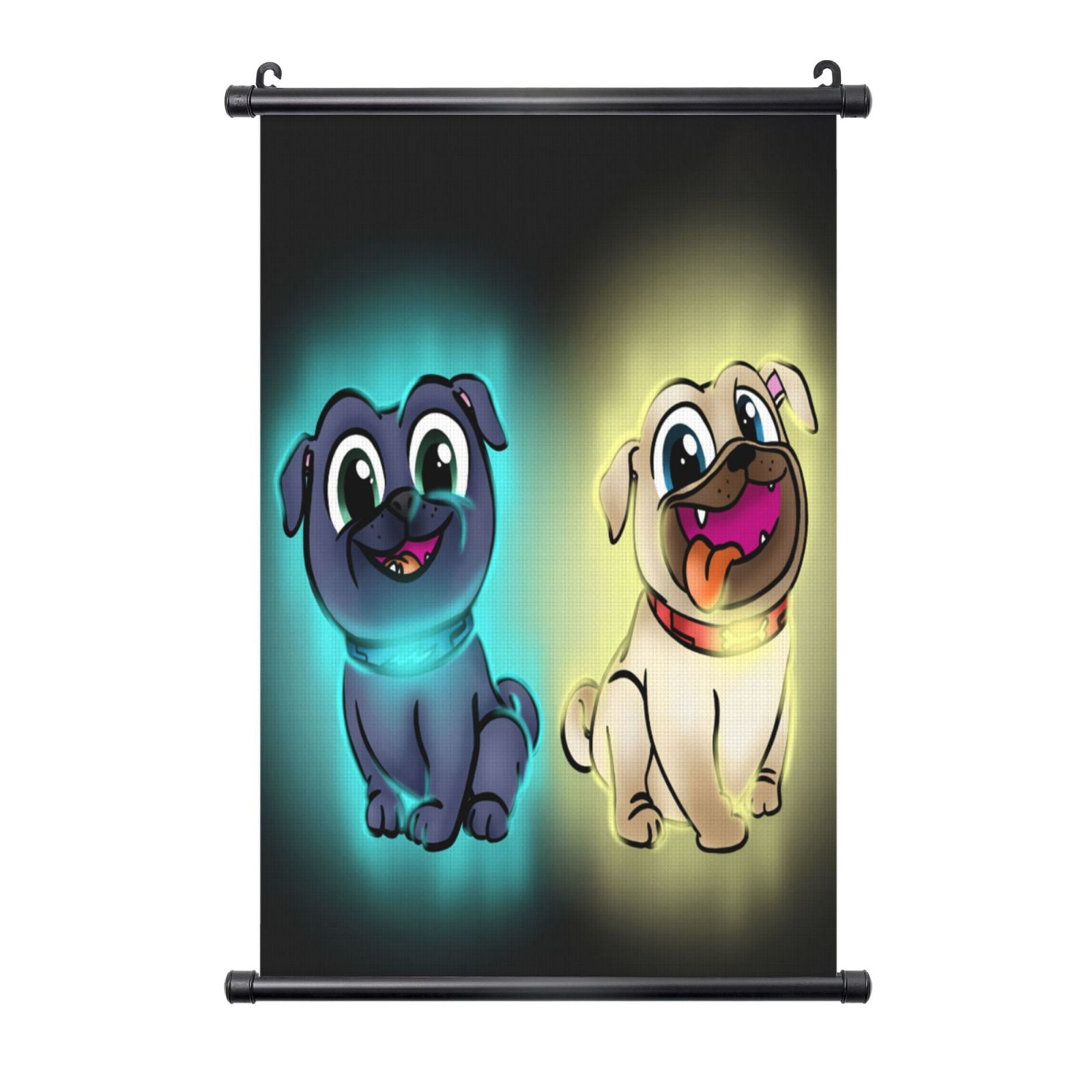 Puppy Dog Pals Poster Aesthetic Canvas PVC Shaft Wall Art Hanging ...