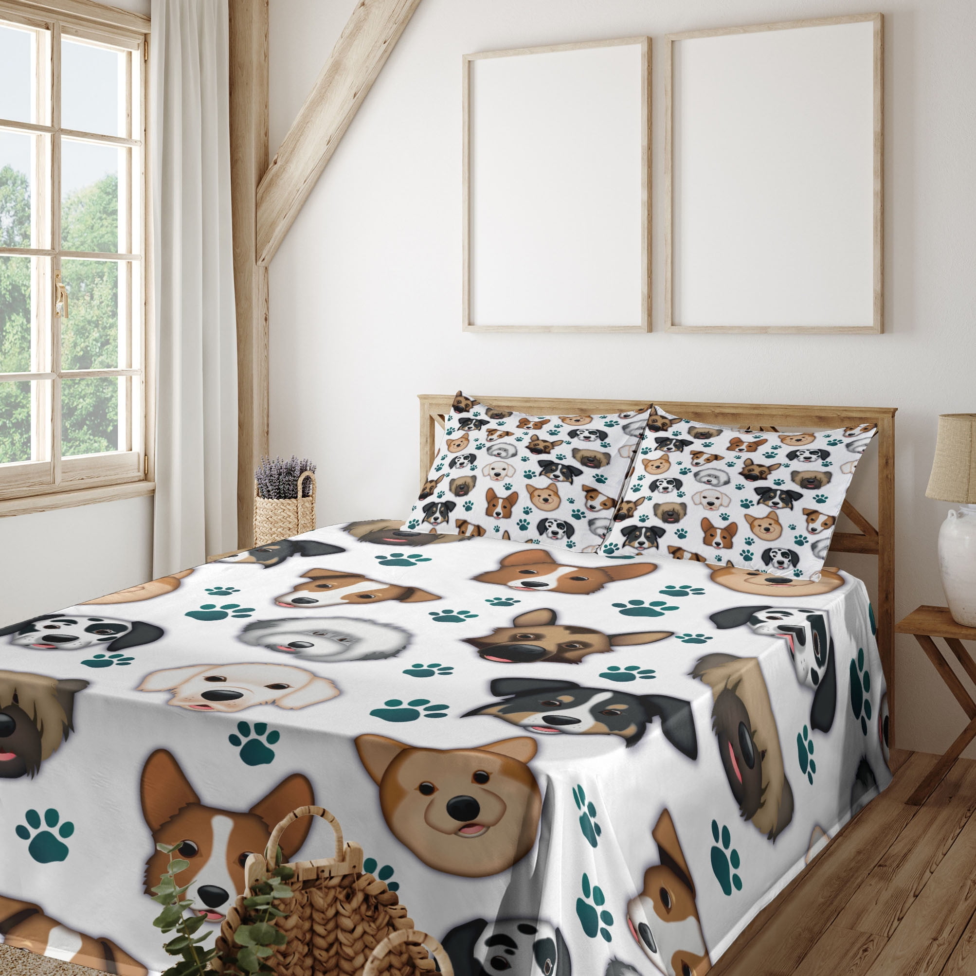 Puppy Emoji Sheet Set, Cartoonish Dog World Concept Animal Characters ...
