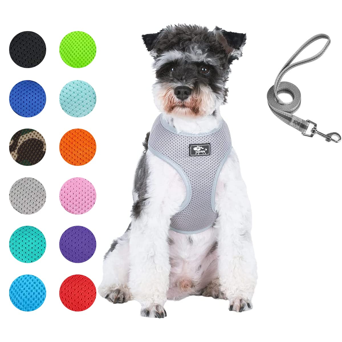 Puppy Harness and Leash Set - Vest for Small and Medium Dogs ...