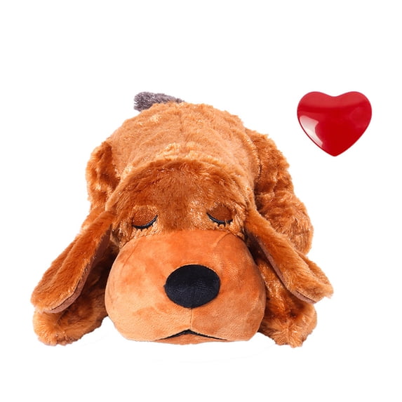 Puppy Heartbeat Soothing Hug Toy Dog Plush Doll Pet Comfortable ...