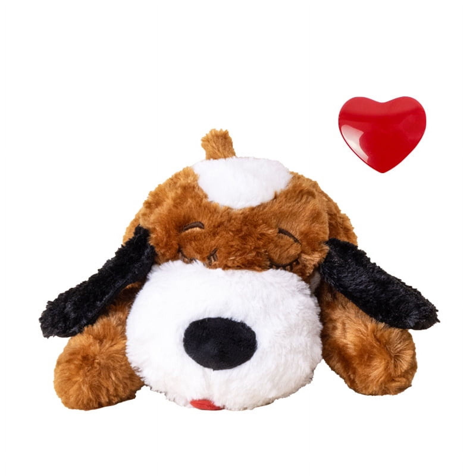Puppy Heartbeat Soothing Hug Toy Dog Plush Doll Pet Comfortable ...