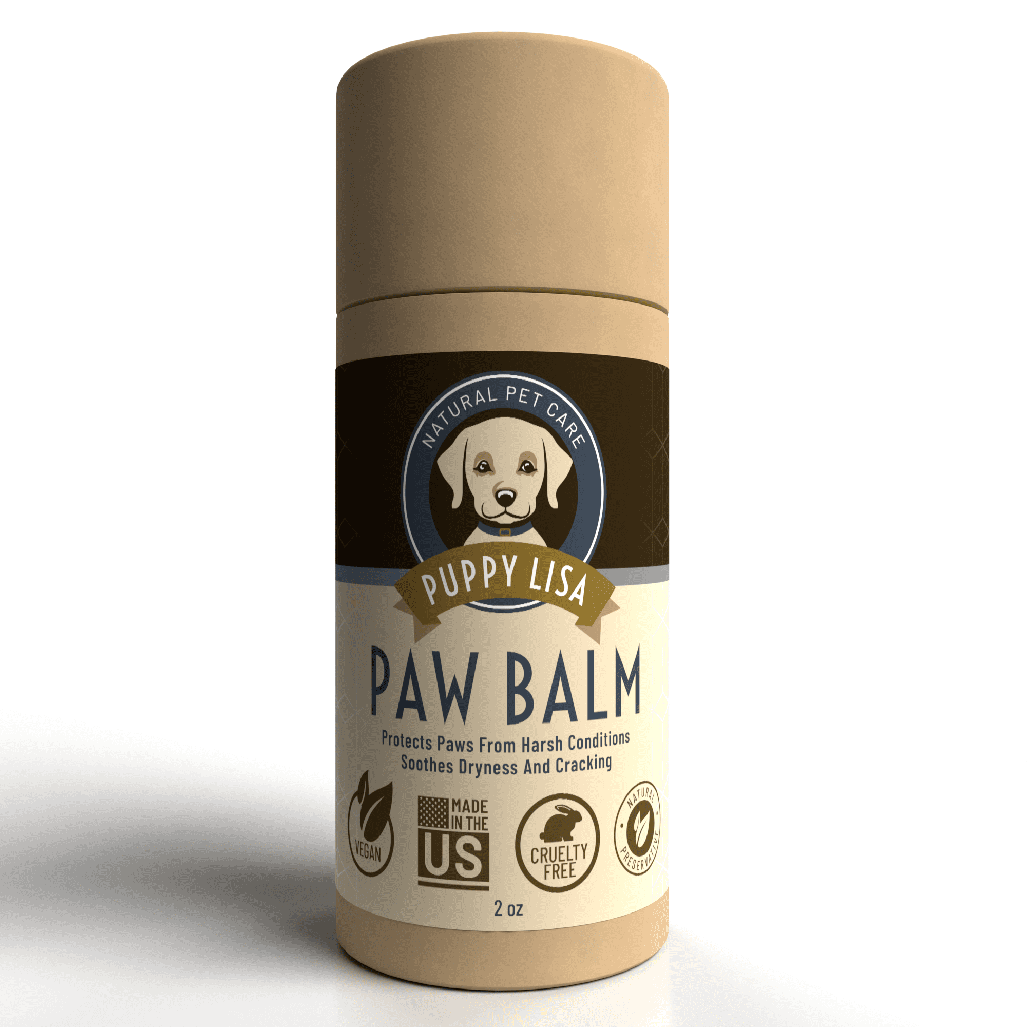 Puppy Lisa Paw Soother For Dogs, Dog Paw Moisturizer Balm - Made in the ...
